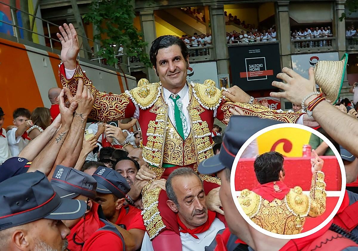 Morante de la Puebla la lía en Pamplona: puerta grande y peineta al tendido de Sol | El Correo